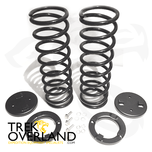 Land Rover Defender 110 / 130 Helper Springs and Retainers Kit by Ambu ...