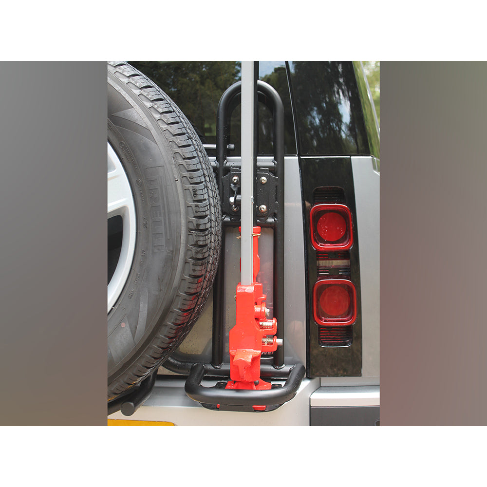 Land Rover Defender 2020> Spare Wheel Cradle & Jack Mount - Safety Dev ...