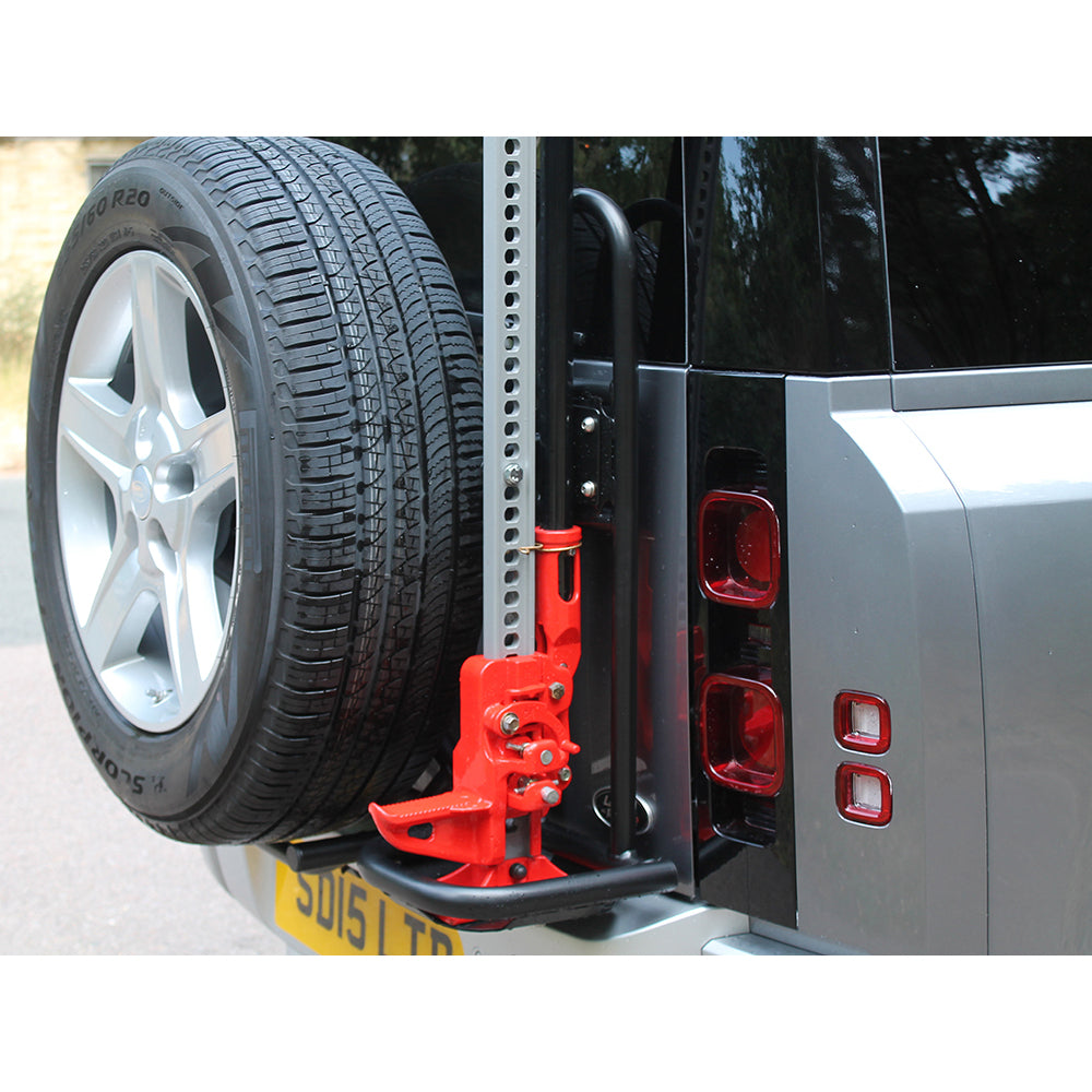 Land Rover Defender 2020> Spare Wheel Cradle & Jack Mount - Safety Dev ...