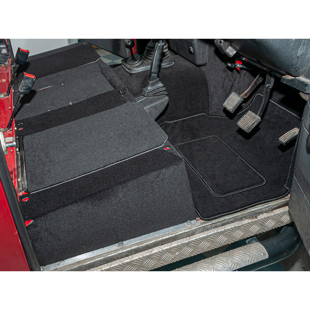 Land Rover Defender RHD Front Carpet Set R380 - Britpart - DA4911 ...