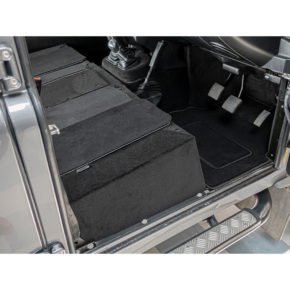 Land Rover Defender Puma Front Carpet Set 2.4 - Britpart - DA4912 ...