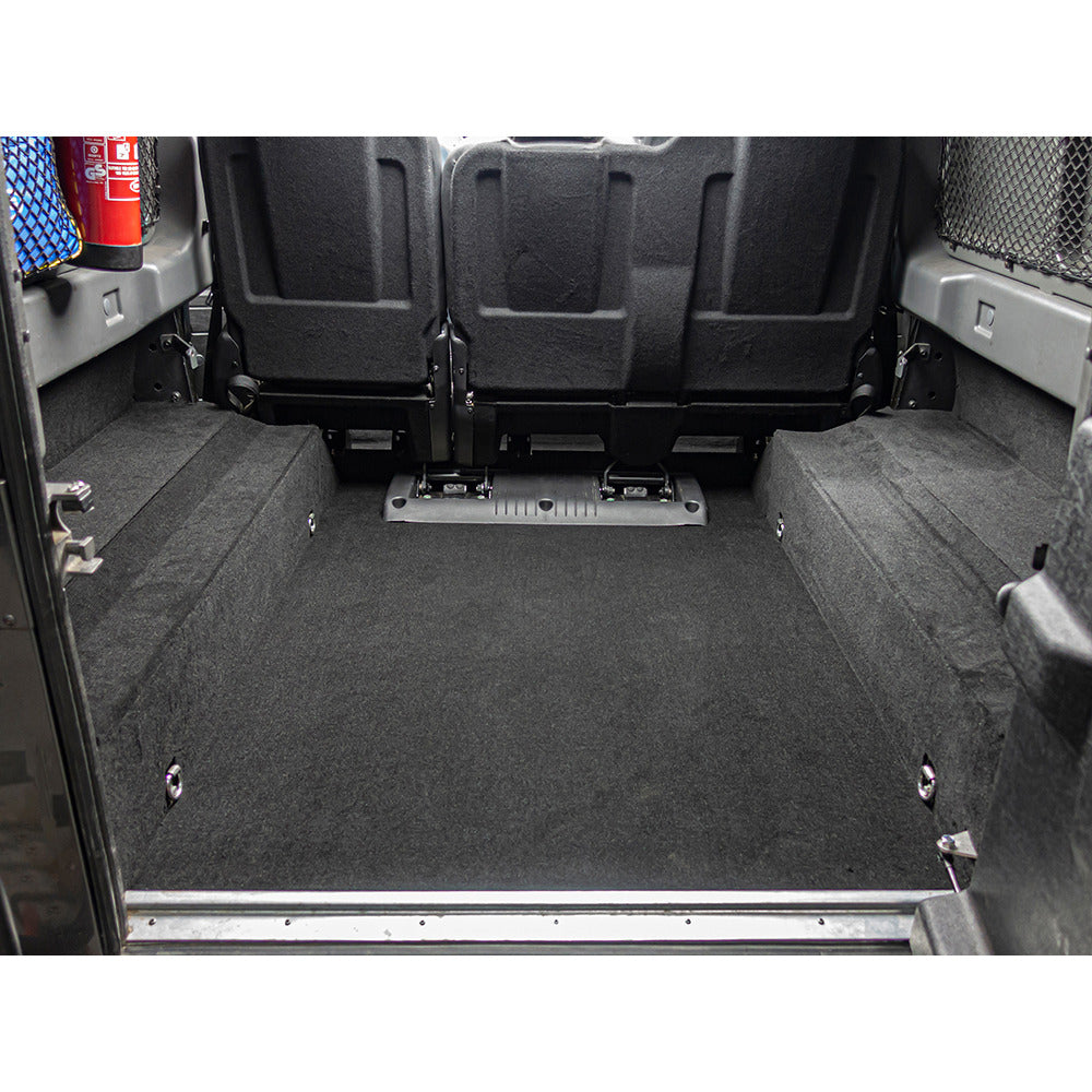 Land Rover Defender 110 Puma Rear Load Area Carpet Set - Britpart - DA ...