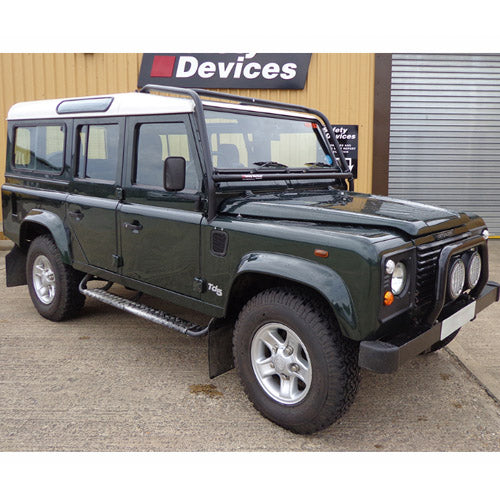 Land Rover Defender 110 External / Internal Roll Cage - Safety Devices ...