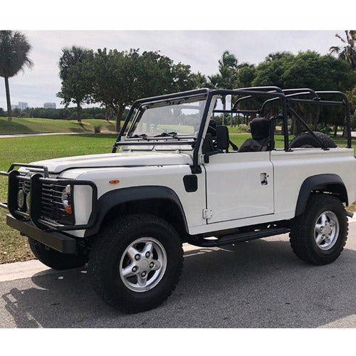 Land Rover Defender 90 Soft Top External / Internal Roll Cage - Safety ...