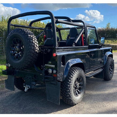 Land Rover Defender 90 Soft Top Heavy Duty Hood Sticks - Safety Device ...