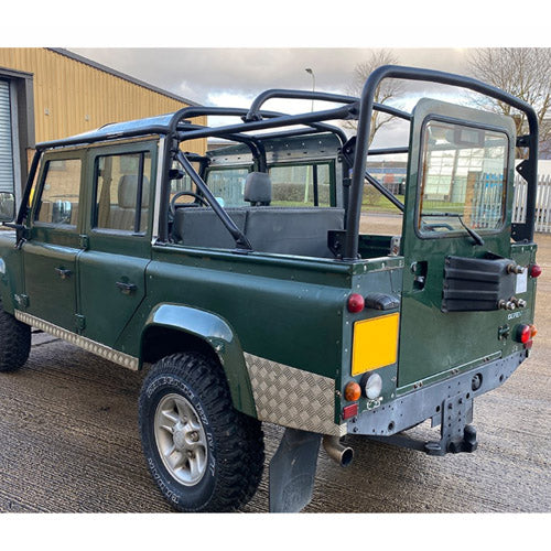 Land Rover Defender 110 Soft Top External/Internal Roll Cage - Safety ...